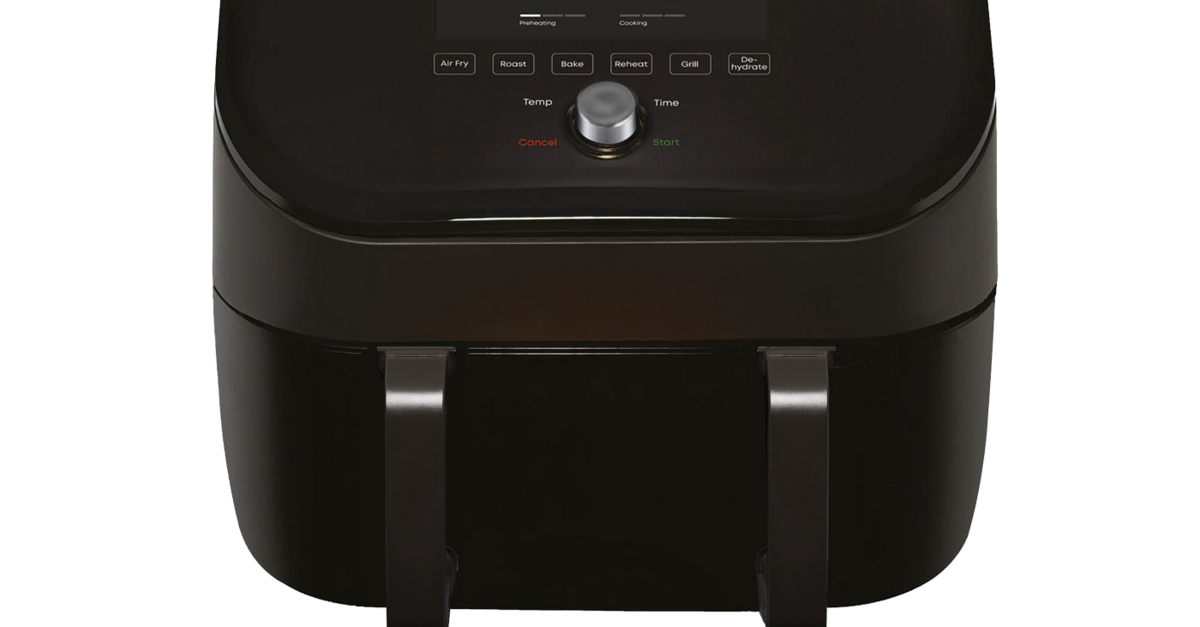 Instant Pot Vortex Plus VersaZone Schwarz Heißluftfritteuse 8,5L ...